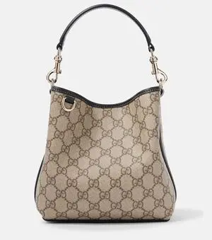Gucci Gg Emblem Mini Tote - Neutrals