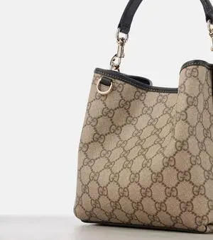 Gucci Gg Emblem Mini Tote - Neutrals