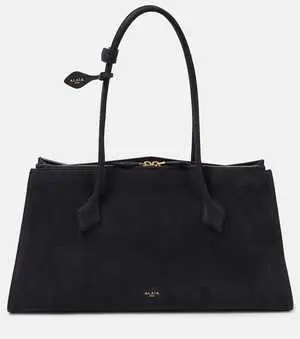 Alaïa Le Teckel Leather Tote Bag - Black