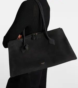 Alaïa Le Teckel Leather Tote Bag - Black