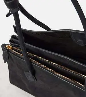 Alaïa Le Teckel Leather Tote Bag - Black