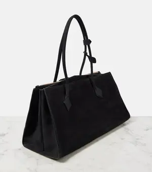 Alaïa Le Teckel Leather Tote Bag - Black