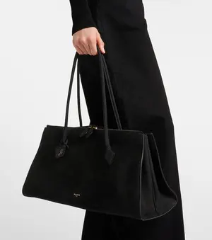 Alaïa Le Teckel Leather Tote Bag - Black