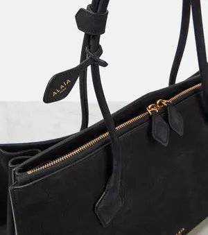 Alaïa Le Teckel Leather Tote Bag - Black