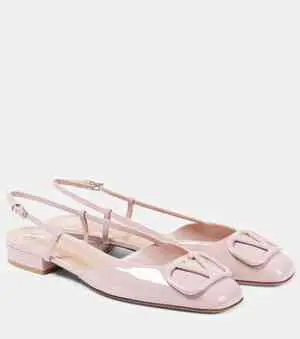 Valentino Garavani Square Toe Flats For Women