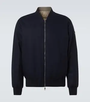 Moncler Villerest Reversible Down Bomber Jacket