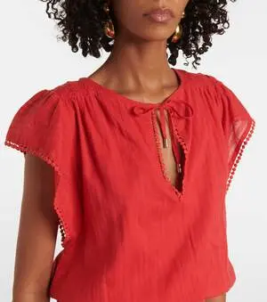 Melissa Odabash Keri Tie Mini Dress