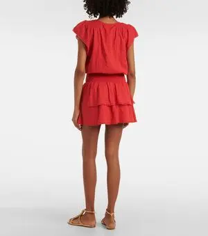 Melissa Odabash Keri Tie Mini Dress