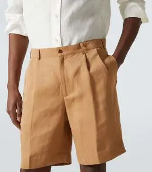 Rubinacci Pleated Bermuda Shorts