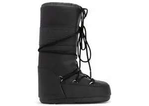 LOUIS VUITTON Moon Boot Lace Up Boots - Black