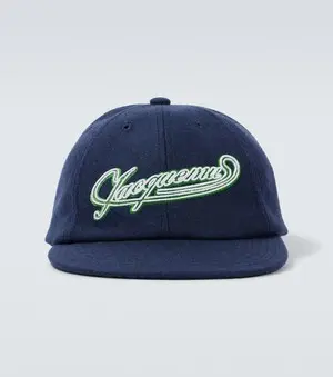 Jacquemus Wool-blend Baseball Cap - Blue