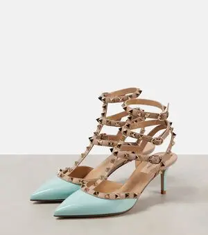 Valentino Garavani Rockstud Classic 65 Pumps - Blue