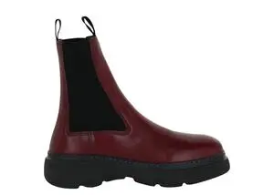 Burberry Creeper Chelsea Boots - Plum