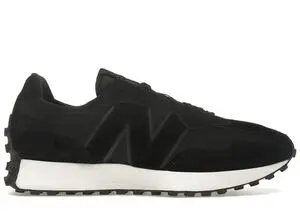 NEW BALANCE 327 Suede Sneakers - Phantom/black