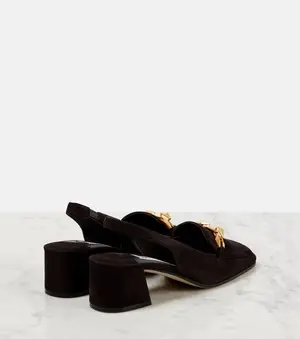 JIMMY CHOO Diamond Tilda 45 Slingback Pumps - Brown