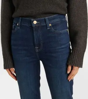 7 For All Mankind Ali High-rise Flare Jeans