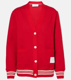 Thom Browne 4-bar Cotton Cardigan