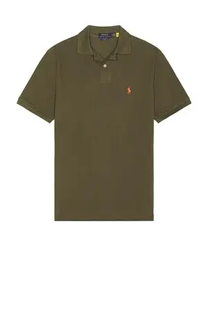 Polo Ralph Lauren Short Sleeve Mesh Polo - Canopy Olive