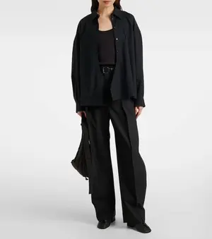 LEMAIRE Cotton Jersey Tank Top - Black