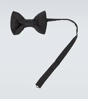TOM FORD Silk Bow Tie - Black