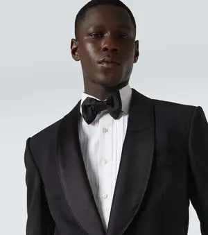 TOM FORD Silk Bow Tie - Black