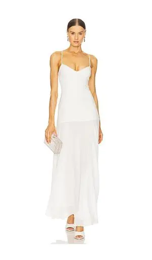 LOVERS AND FRIENDS Rochelle Gown - White