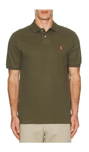 Polo Ralph Lauren Mesh Short Sleeve Polo - Olive