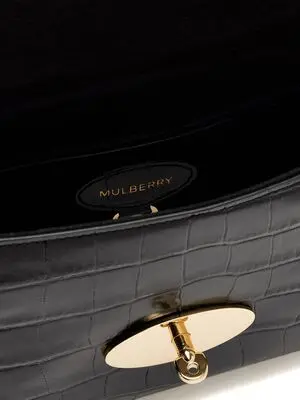 Mulberry Lily Crossbody Bag - Black