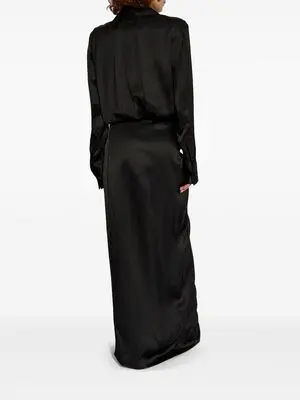 Attico Gathered Dress