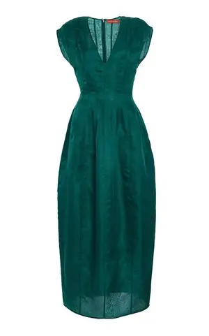 Altuzarra Bichette Silk Maxi Dress