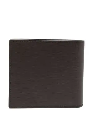 Bally Leather Bi-fold Wallet - Brown