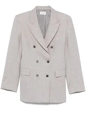 P.a.r.o.s.h Double-breasted Blazer - Grey