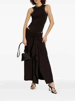 Attico Rhinestone-embellished Gown