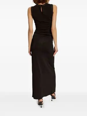 Attico Rhinestone-embellished Gown