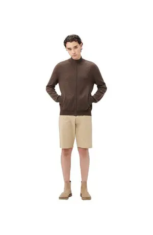 GOBI MONGOLIAN CASHMERE Cashmere Full-zip Cardigan - Cocoa