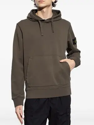 Stone Island Compass-patch Hoodie