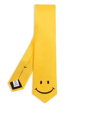 Moschino Silk Neck Tie - Yellow