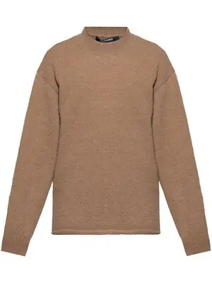 Jacquemus Drop-shoulder Sweater - Brown