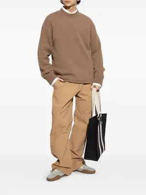 Jacquemus Drop-shoulder Sweater - Brown