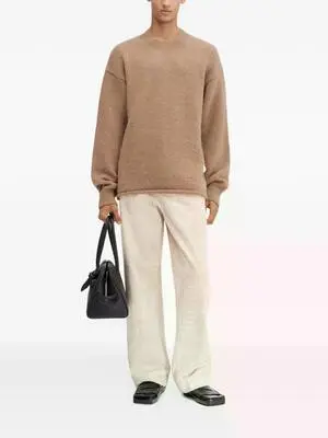 Jacquemus Drop-shoulder Sweater - Brown
