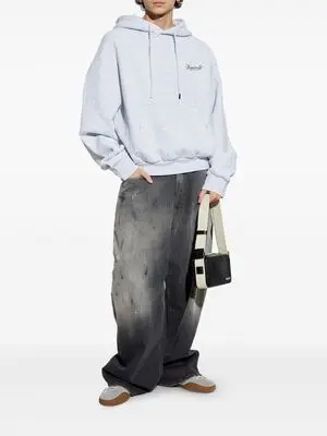 Jacquemus Gros Grain Hoodie - Grey