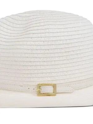 Melissa Odabash Woven Fedora