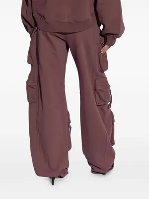 Attico Cargo Trousers - Purple