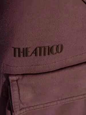 Attico Cargo Trousers - Purple