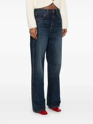 Khaite Bonnie Jeans - Blue