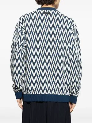 LANVIN Zigzag Motif Sweater