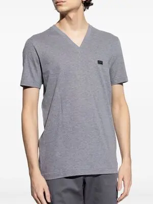 Dolce & Gabbana V-neck T-shirt - Grey