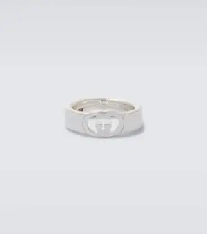 Gucci Interlocking G Sterling Ring - Silver