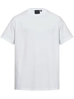 Canada Goose Logo-embroidered T-shirt