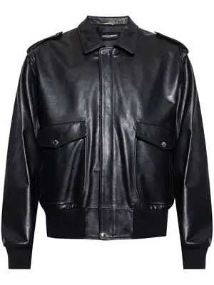 Dolce & Gabbana Leather Jacket